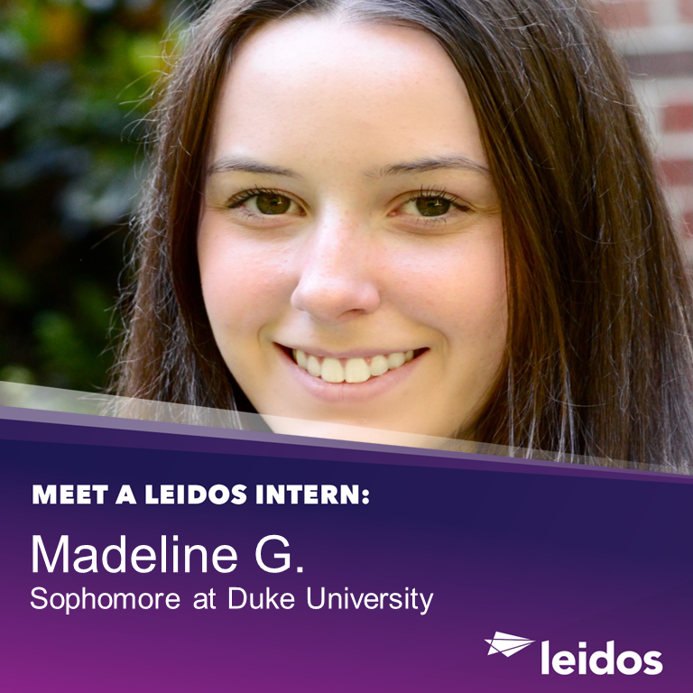 Meet a Leidos Summer Intern: Madeline | Leidos